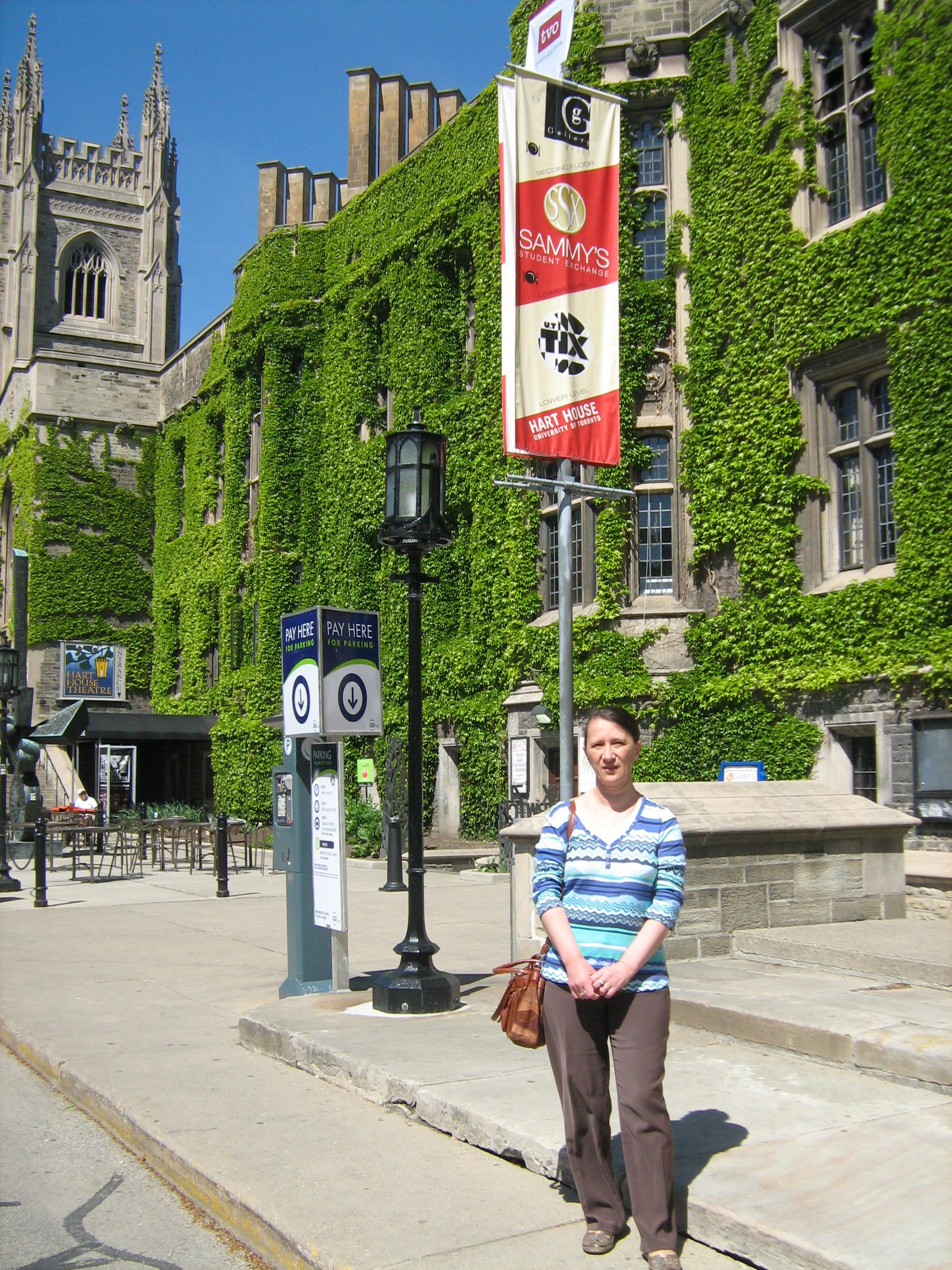 Gabi at the University of Toronto, 2012